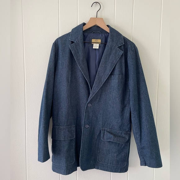 Haband | Suits & Blazers | Haband Traveler Vintage Mens Denim Sport ...